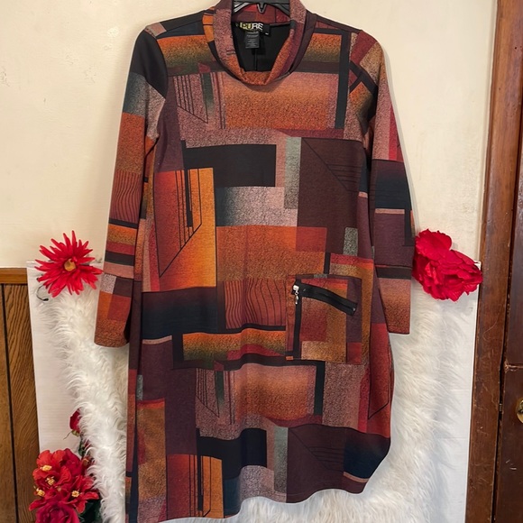 Pure Essence | Dresses | Pure Essence Long Sleeve Midi Dress | Poshmark